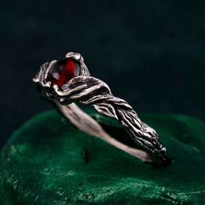Woodland Promise Ring, Enchanted Forest Engagement, Nature Inspired ...