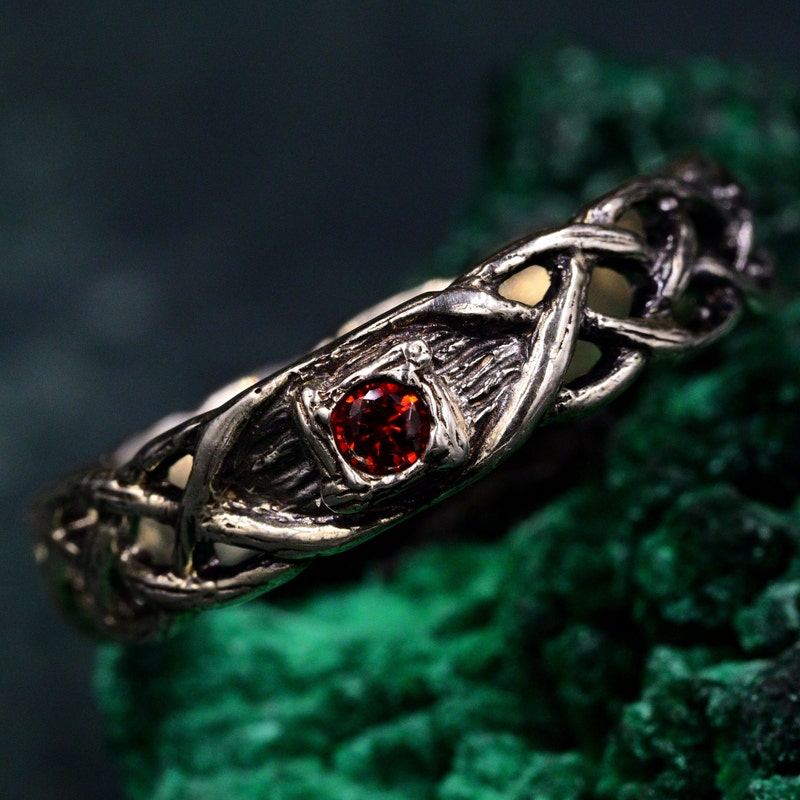 Simple Fairy Wedding Ring - Etsy