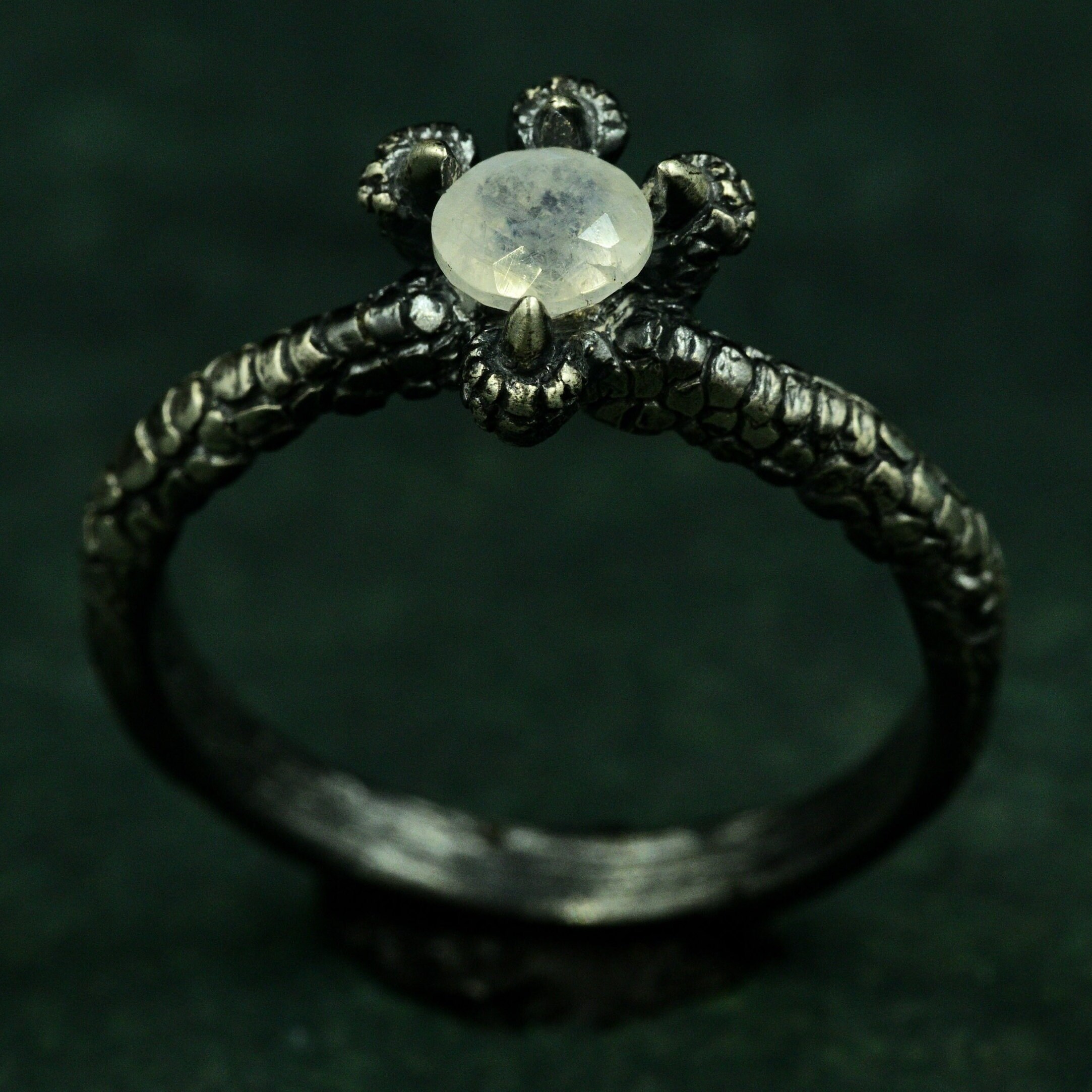 One-of-a-kind Dragon Claw Ring Mystical Dragon Talon Ring - Etsy