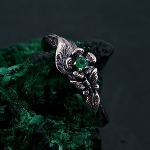 Enchanted Forest Silver Ring, Fairy Tale Leaf Design, Fantasy Forest ...