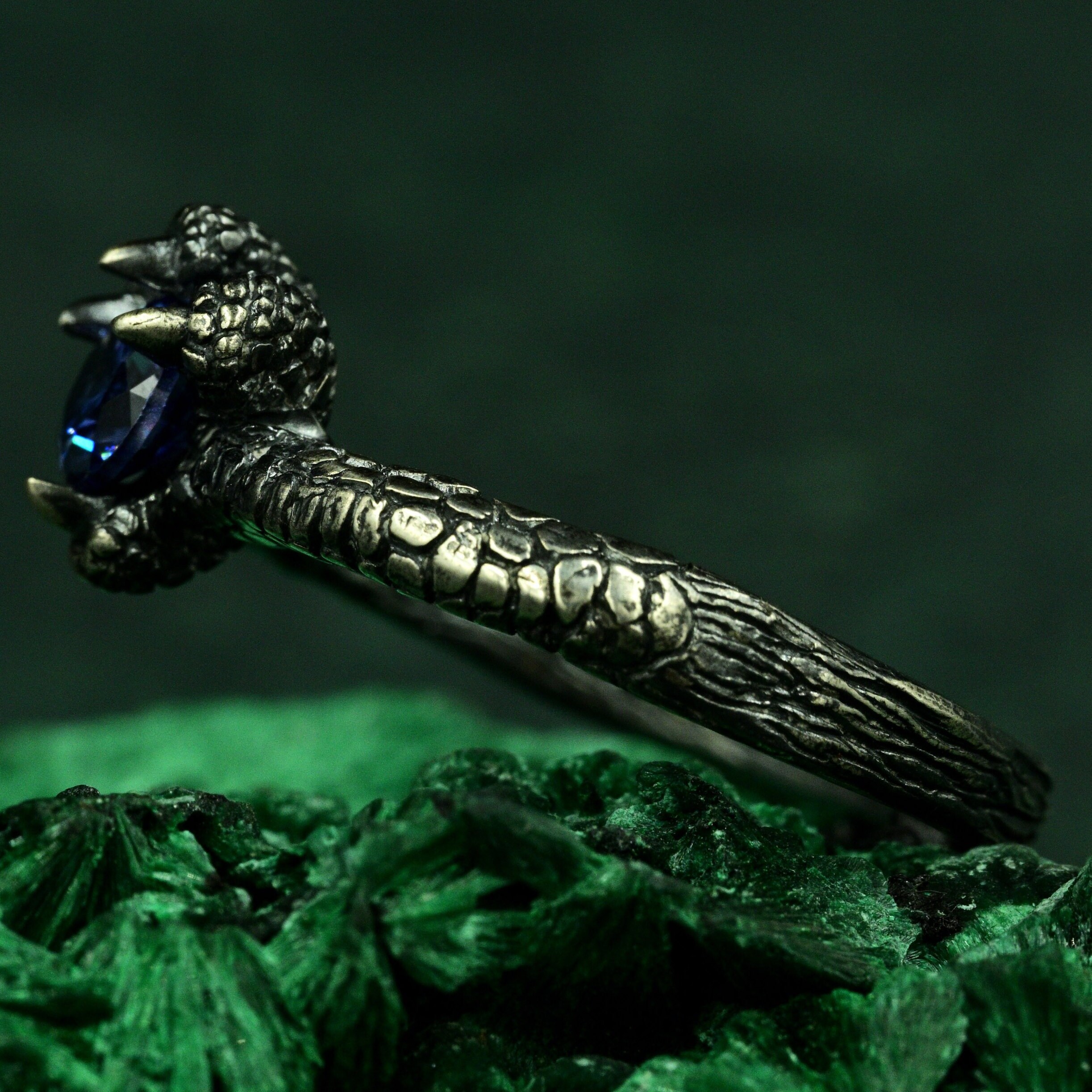 One-of-a-kind Dragon Claw Ring Intriguing Wyrm Talon Ring - Etsy