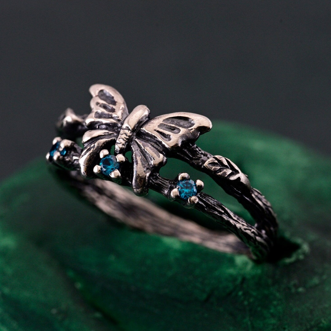 Ring Butterfly of Destiny, Unique Butterfly, Ring Graceful Butterfly ...