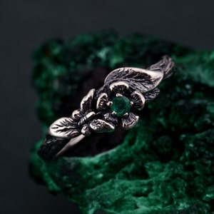 Enchanted Forest Silver Ring, Fairy Tale Leaf Design, Fantasy Forest ...