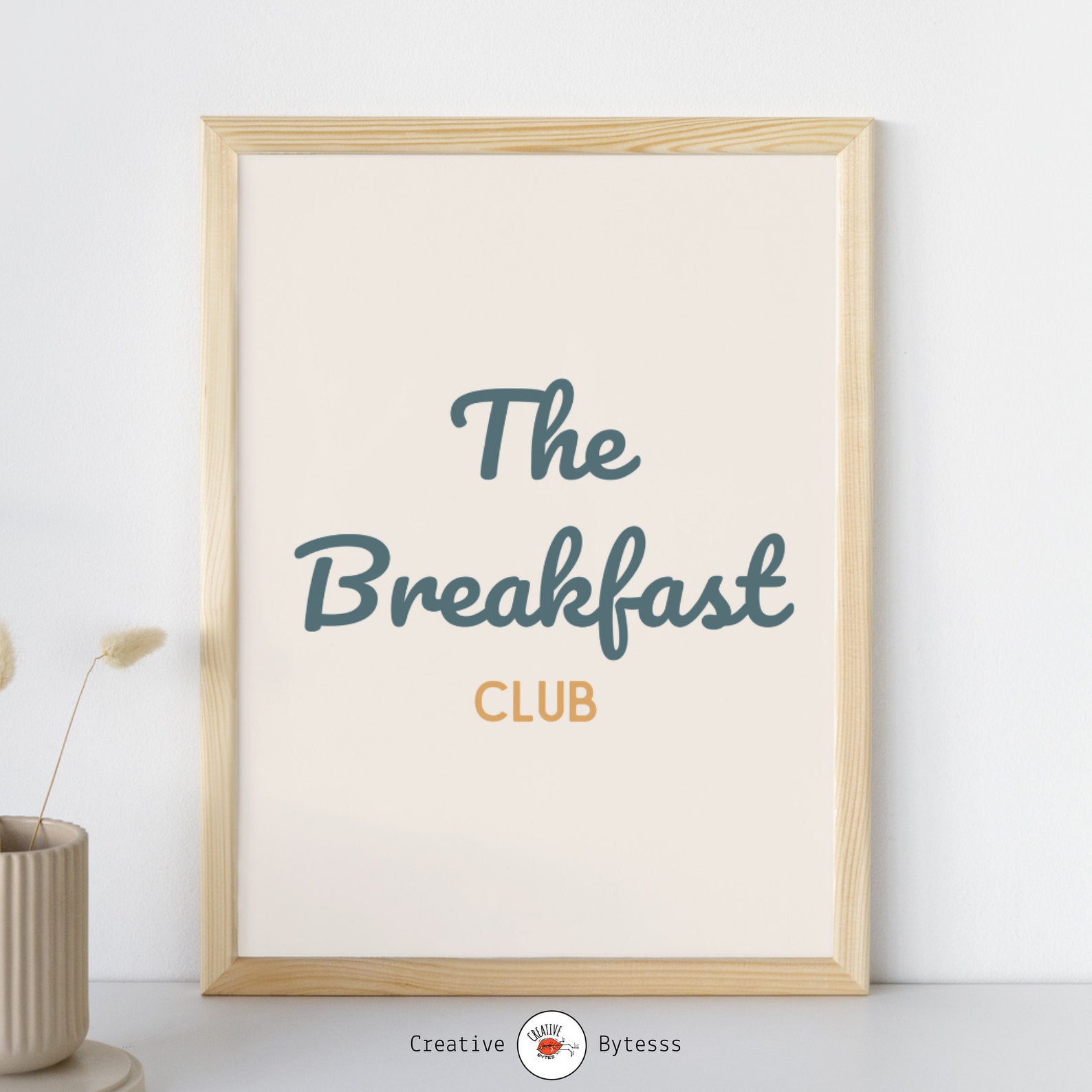 The Breakfast Club Printable DIGITAL PRINTABLE Retro Character Mascot ...