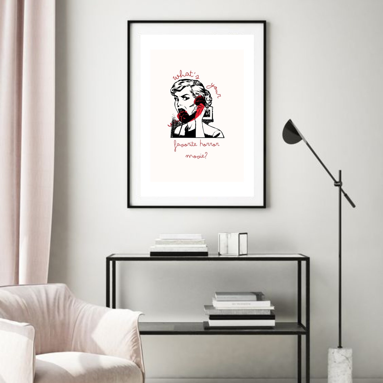 Inspired Horror Movie Printable Posters, Digital Art Print, Minimalist ...