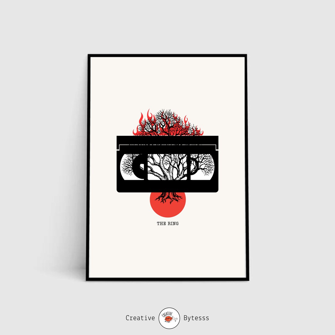 Inspired Horror Movie Printable Posters, Digital Art Print, Minimalist ...