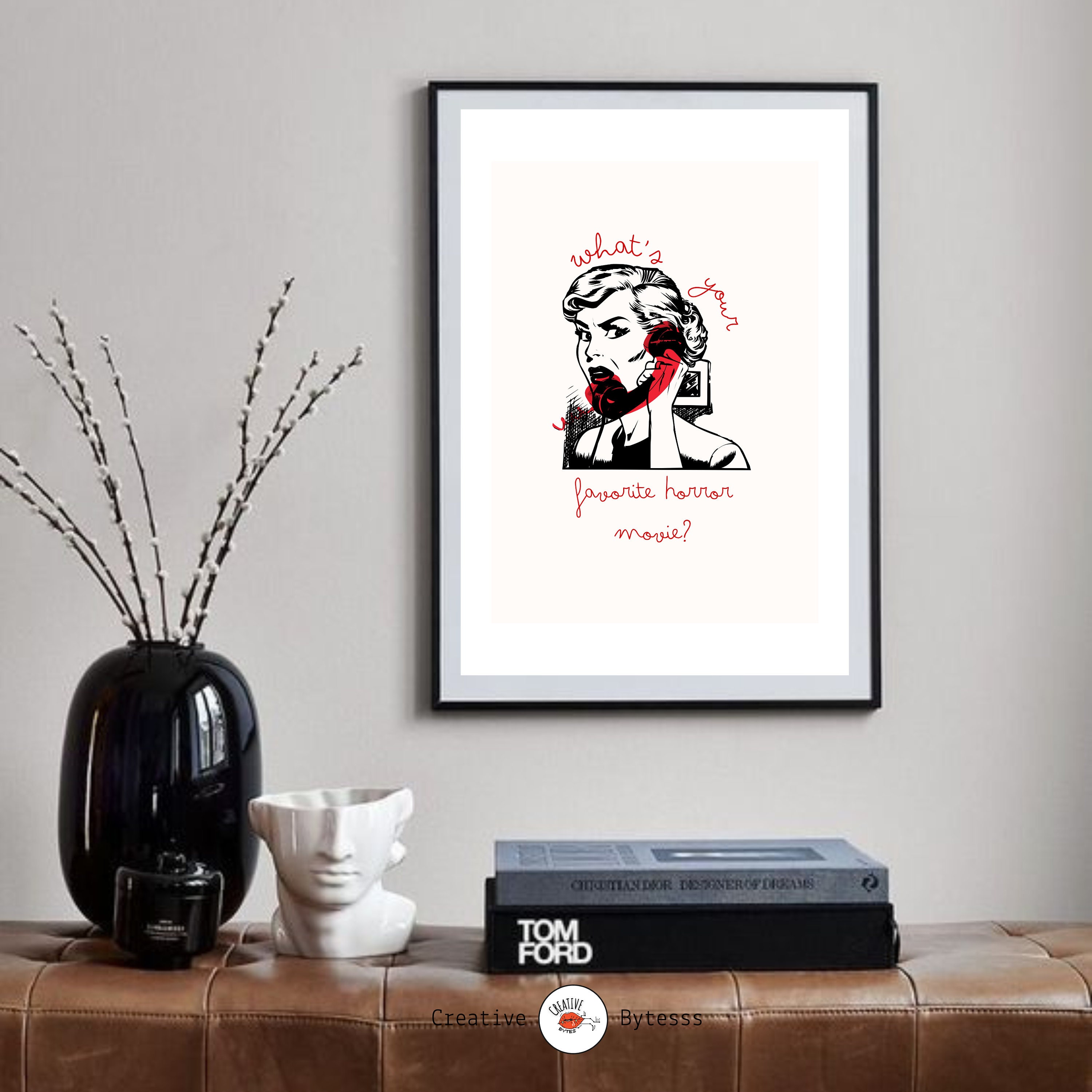 Inspired Horror Movie Printable Posters Digital Art Print - Etsy