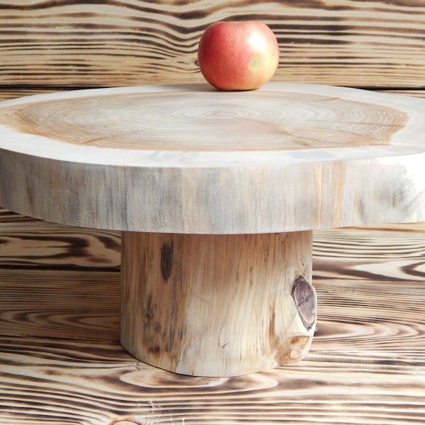 Rustic Cake Stand - Etsy