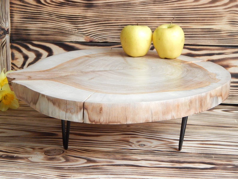 15 Inch Tree Wood Mini Table Rustic Wedding Centerpiece Large Wood ...