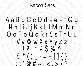 Santiago St Sans Serif Alphabet Numbers Letters Vector Art File Instant ...