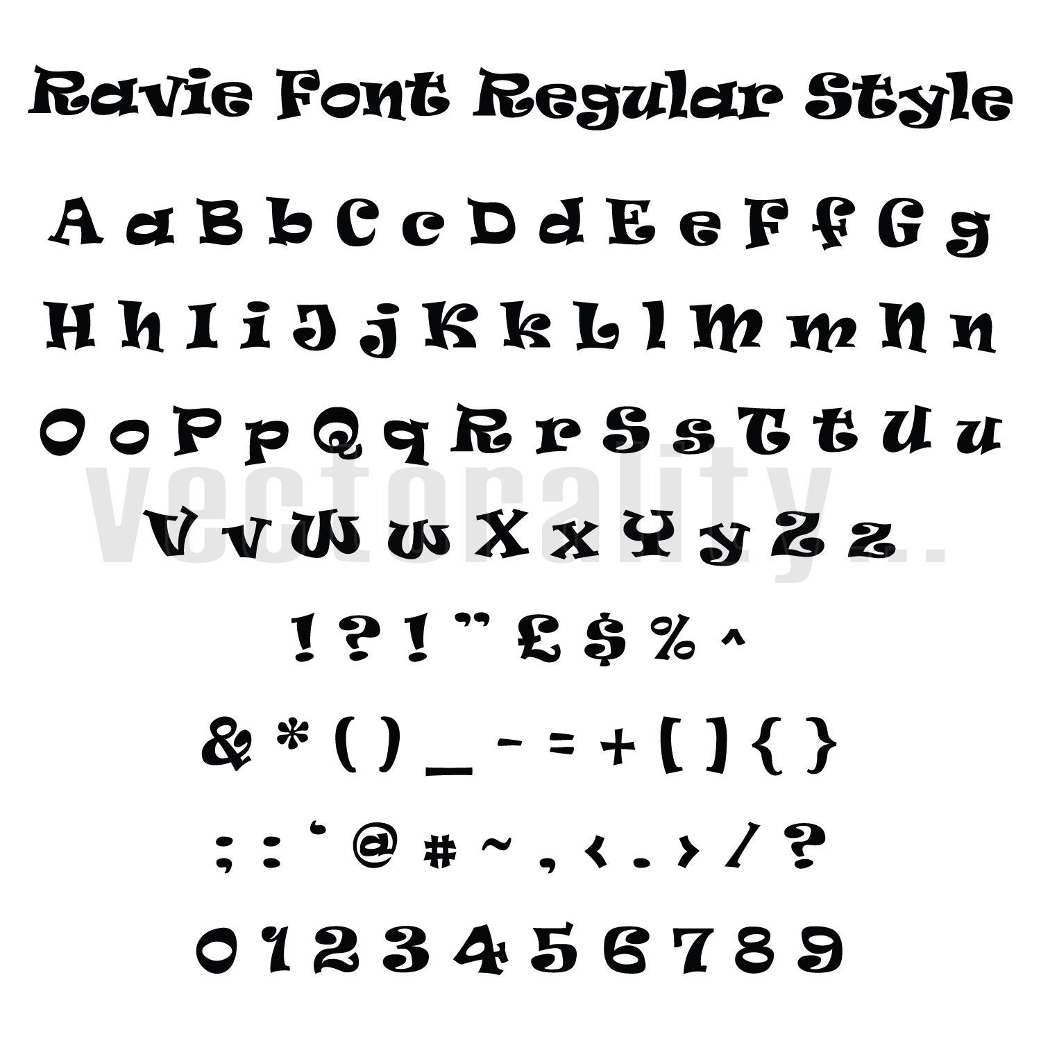 Ravie Font