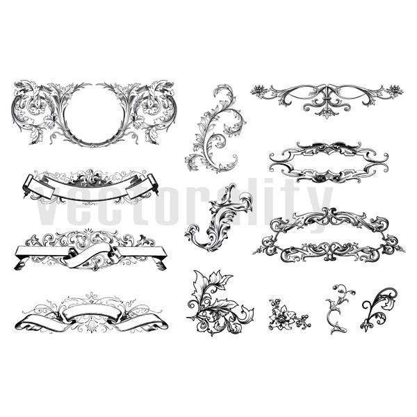 Ornamental Scroll - Etsy