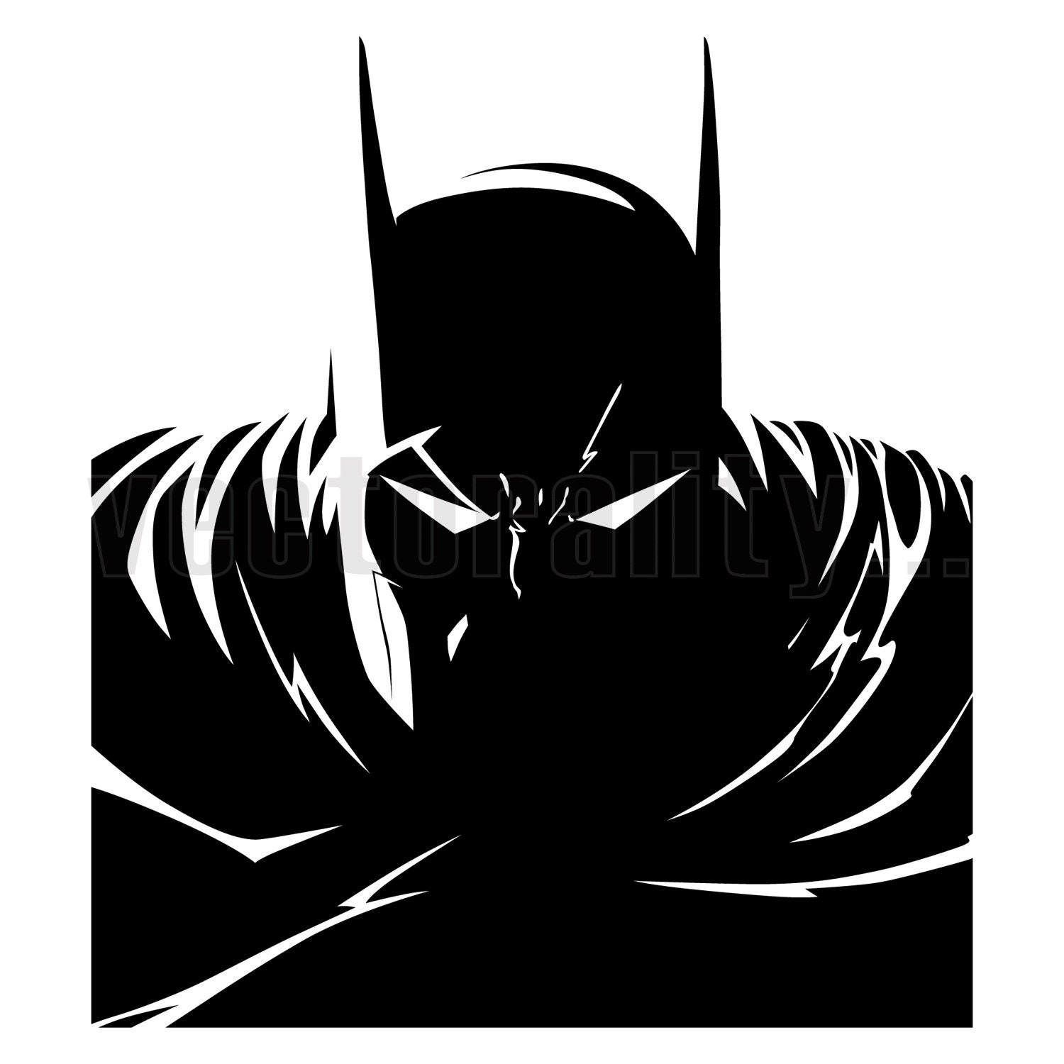 Batman Head SVG