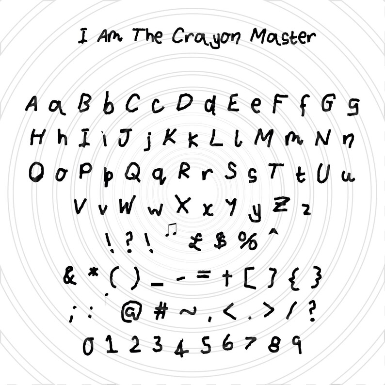 Handwriting Main Regular Handwriting Script Font Letters Vector Art ...