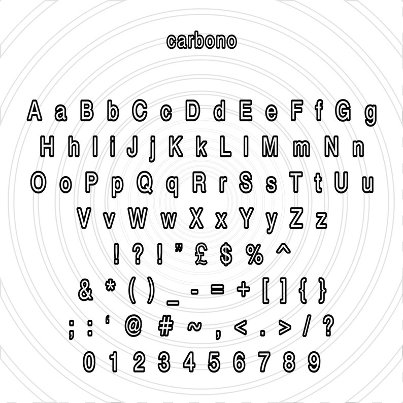Adam Medium Sans Serif Alphabet Numbers Letters Vector Art File Instant ...