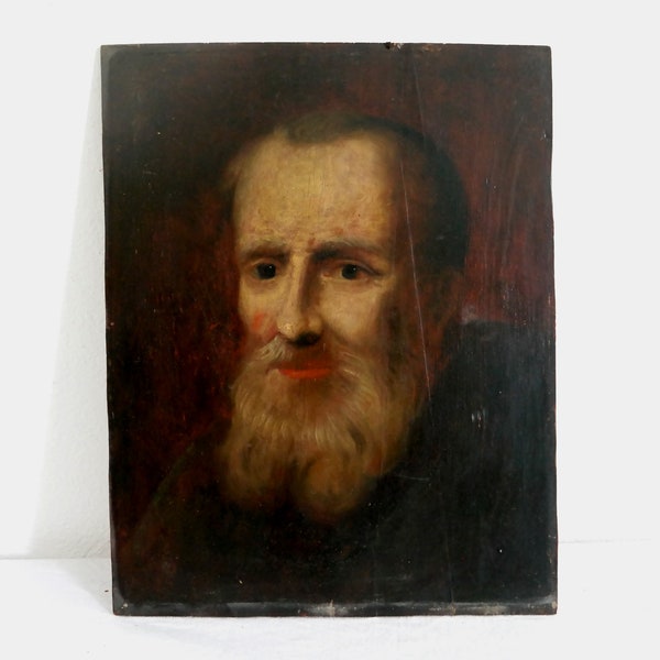 Antique Old Master Portrait Painting - Etsy