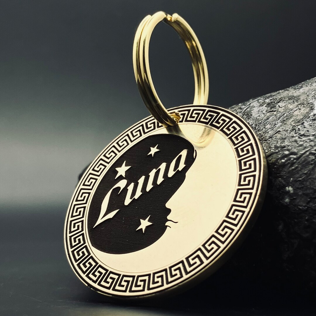 Dog Tag Dog ID Tag Dog Tags for Dogs Hand Stamped Dog - Etsy