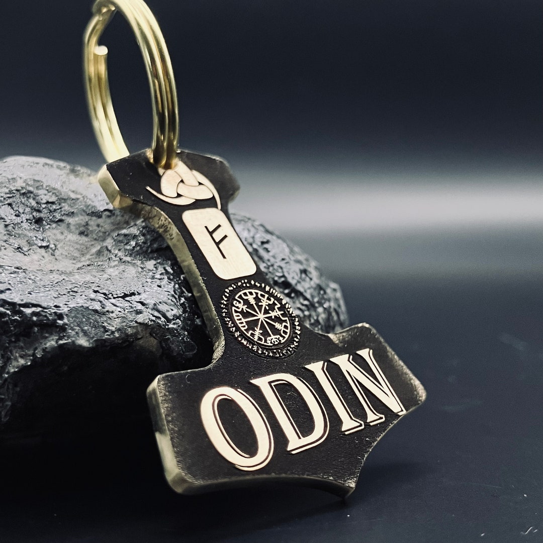 Dog Tag Tag for Dog Thor's Hammer Tag for Dog Odin Dog Tag With a Hand ...