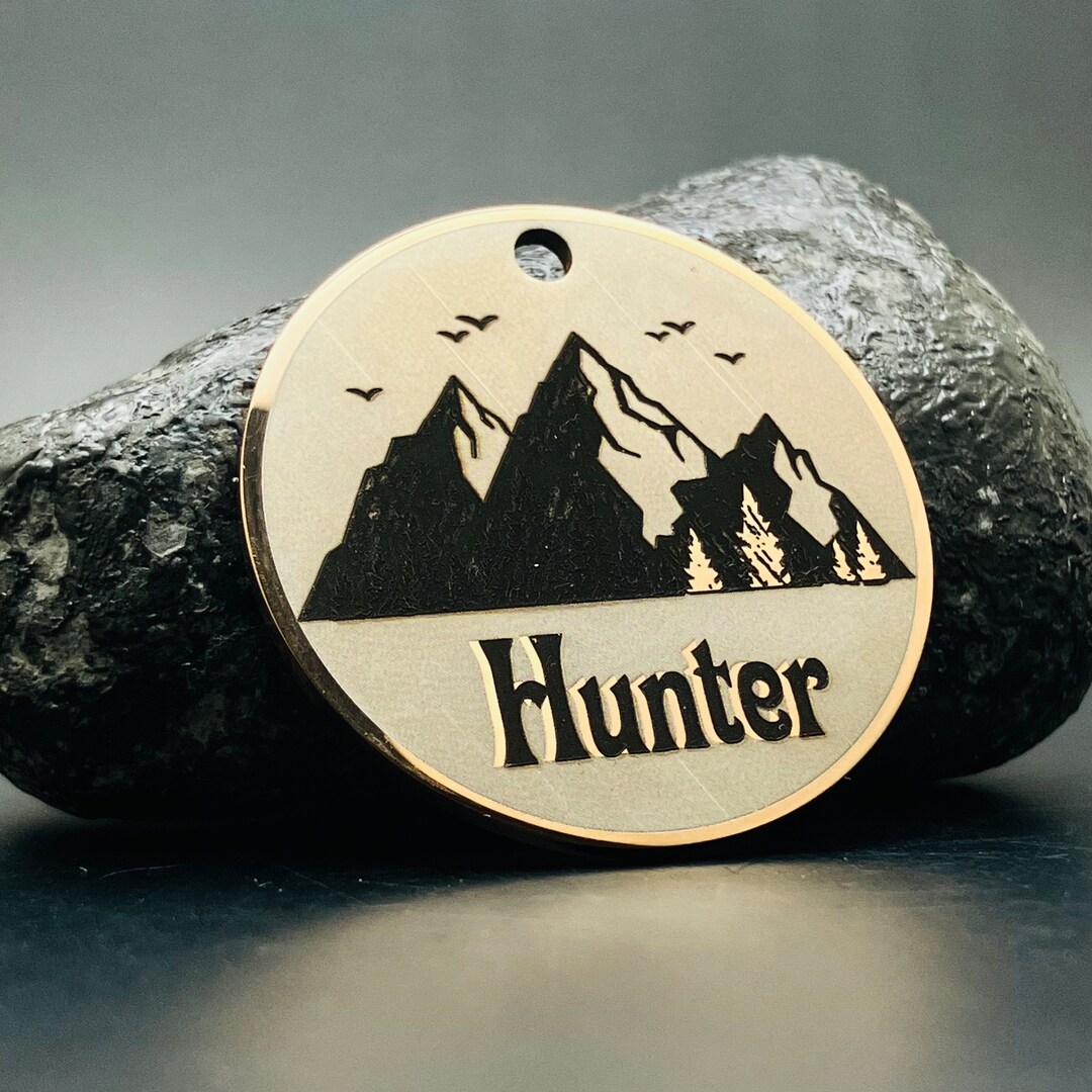Dog Tag, Dog ID Tag, Dog Tags for Dogs, Hand Stamped Dog Tag, Dog Tag ...
