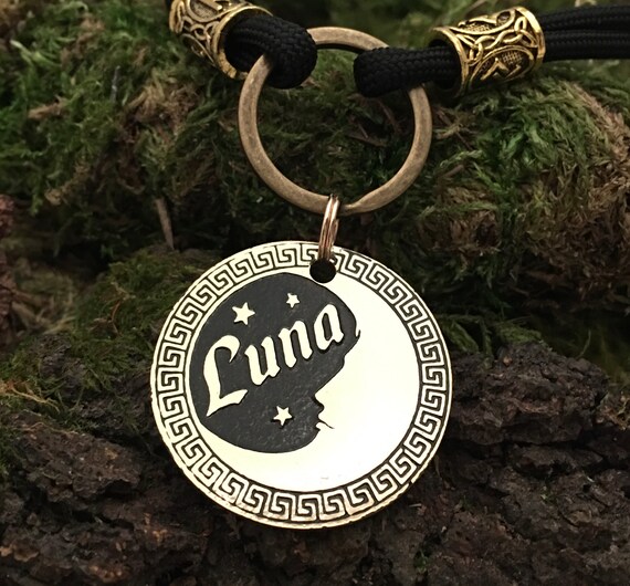 Dog Tag Dog ID Tag Dog Tags for Dogs Hand Stamped Dog Tag | Etsy