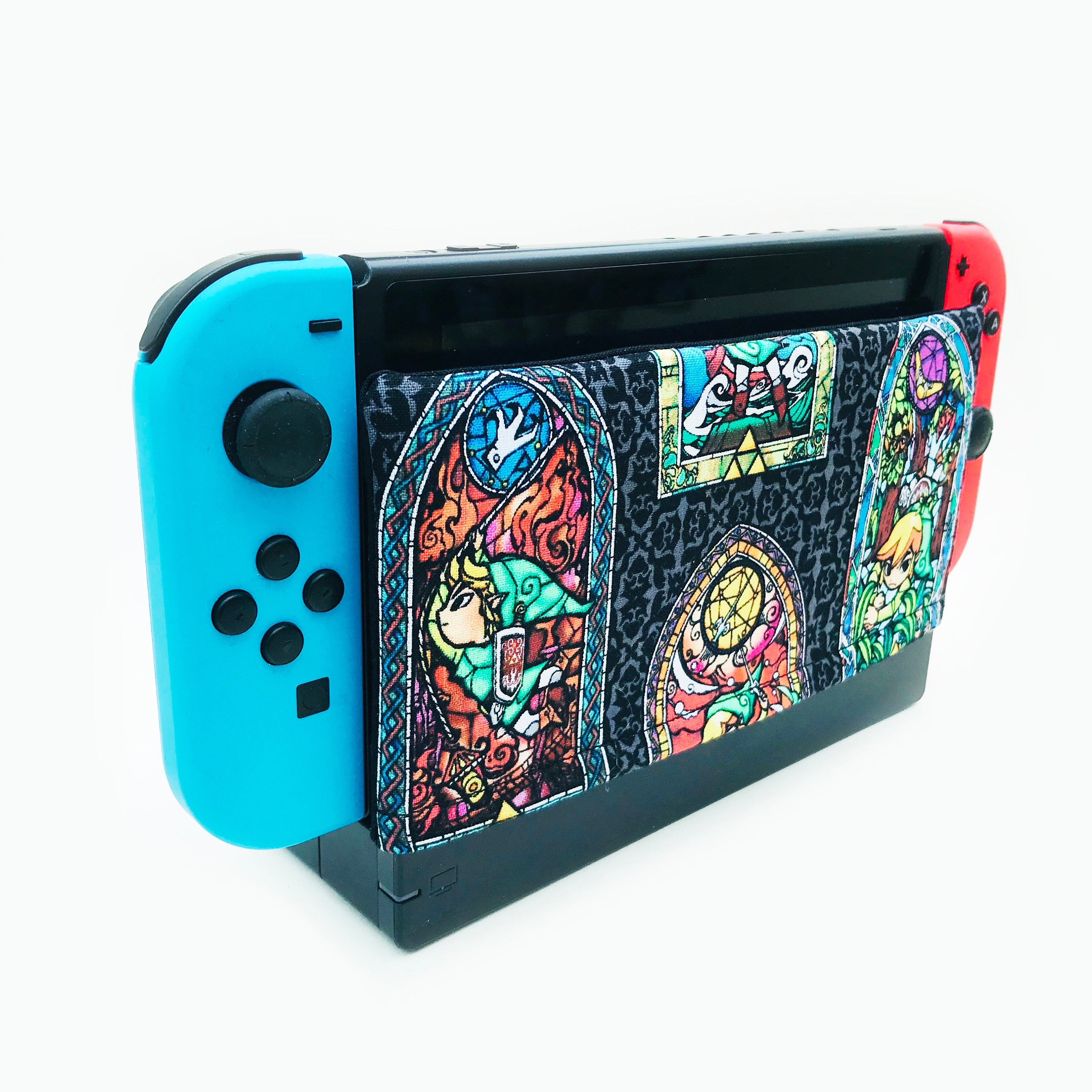 Nintendo Switch Dock Sock stained Glass Zelda - Etsy