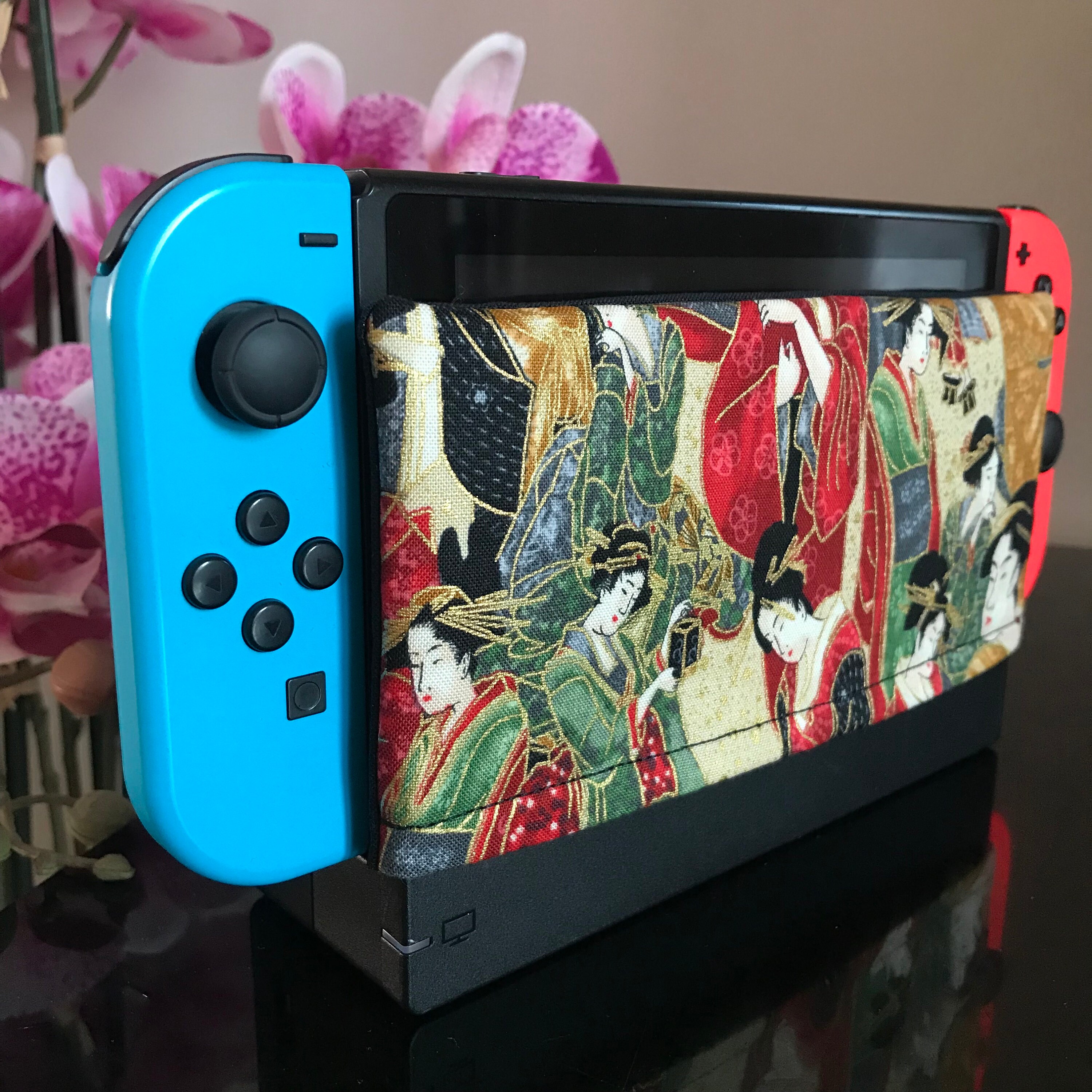 Nintendo Switch Dock Sock geisha Gang Printed | Etsy UK