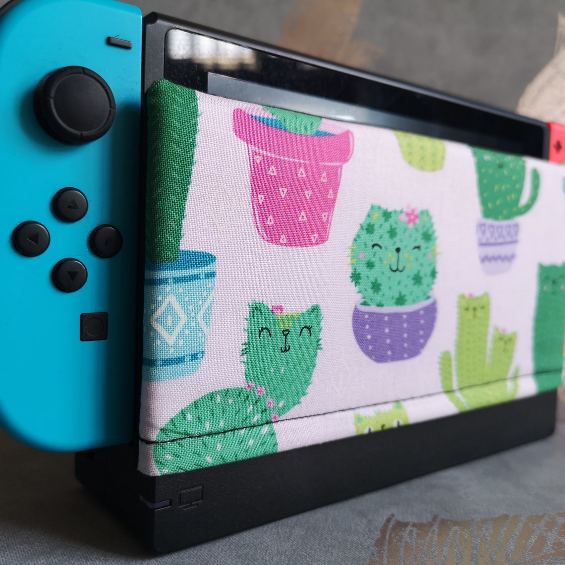 Nintendo Switch Dock Sock cat-cus Switch Dock - Etsy UK