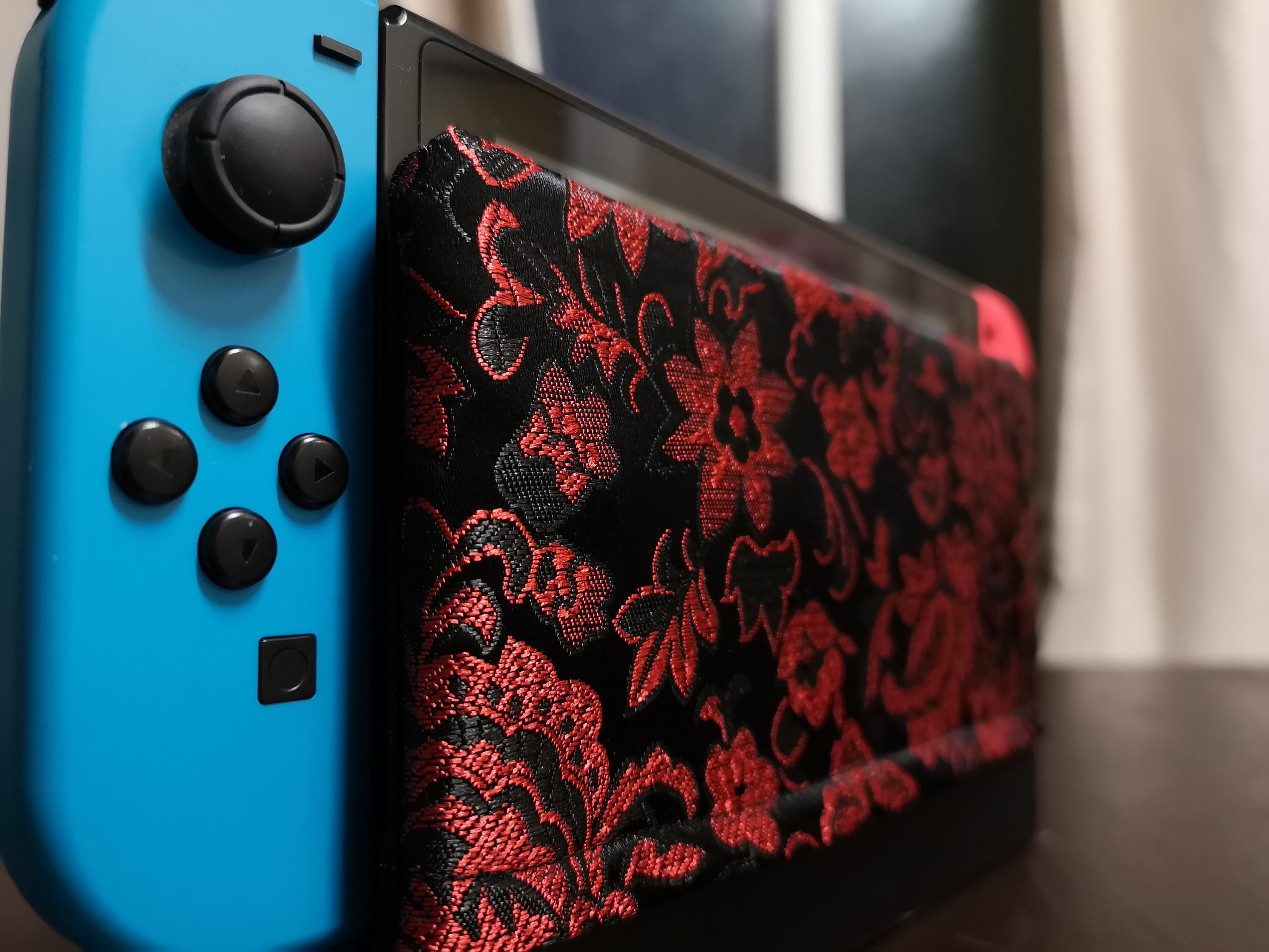 Nintendo Switch Dock Sock Oriental Chinoiserie flower | Etsy