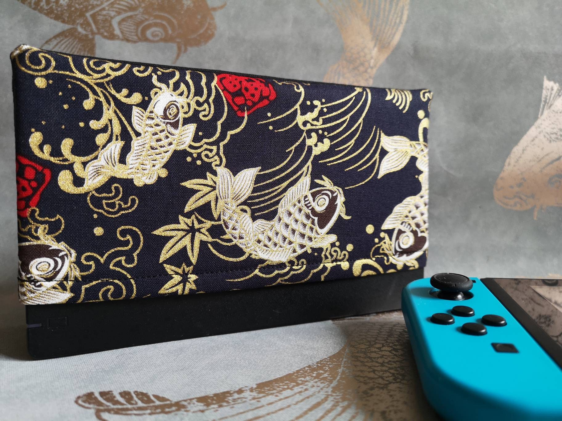 Nintendo Switch Dock Sock Yokozuna Koi fish | Etsy