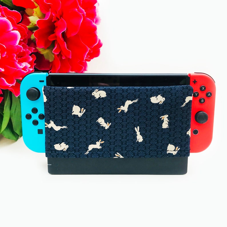 Nintendo Switch Dock Sock Cover bunny Rabbit - Etsy