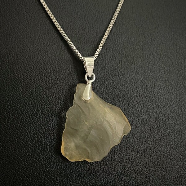 Libyan Desert Glass Pendant - Etsy