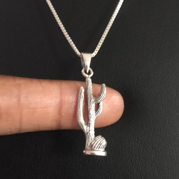 Cactus Necklace - Etsy