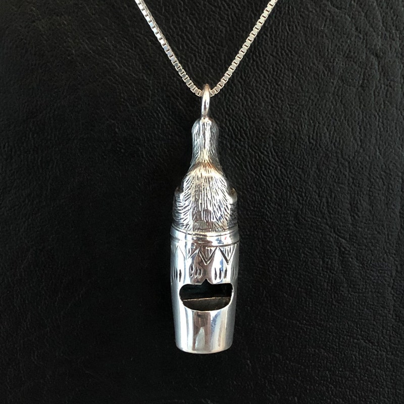 Silver Sterling Dog Whistle - Etsy