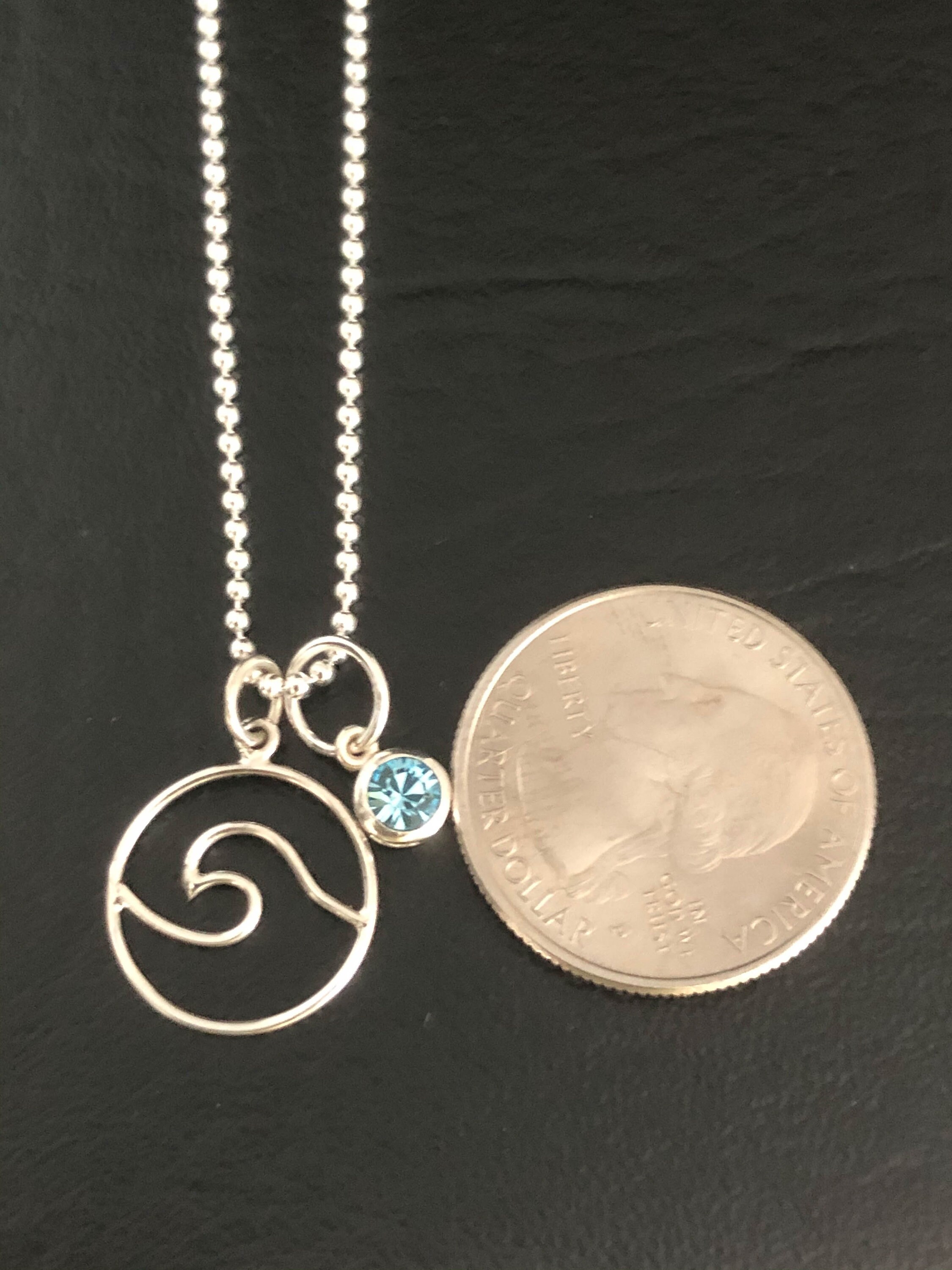 Beach Wave Anklet Sterling Silver Beaded Ankle Bracelet Good | Etsy