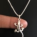 Lizard Necklace, Sterling Silver Lizard Pendant, Lizard Charm Jewelry ...