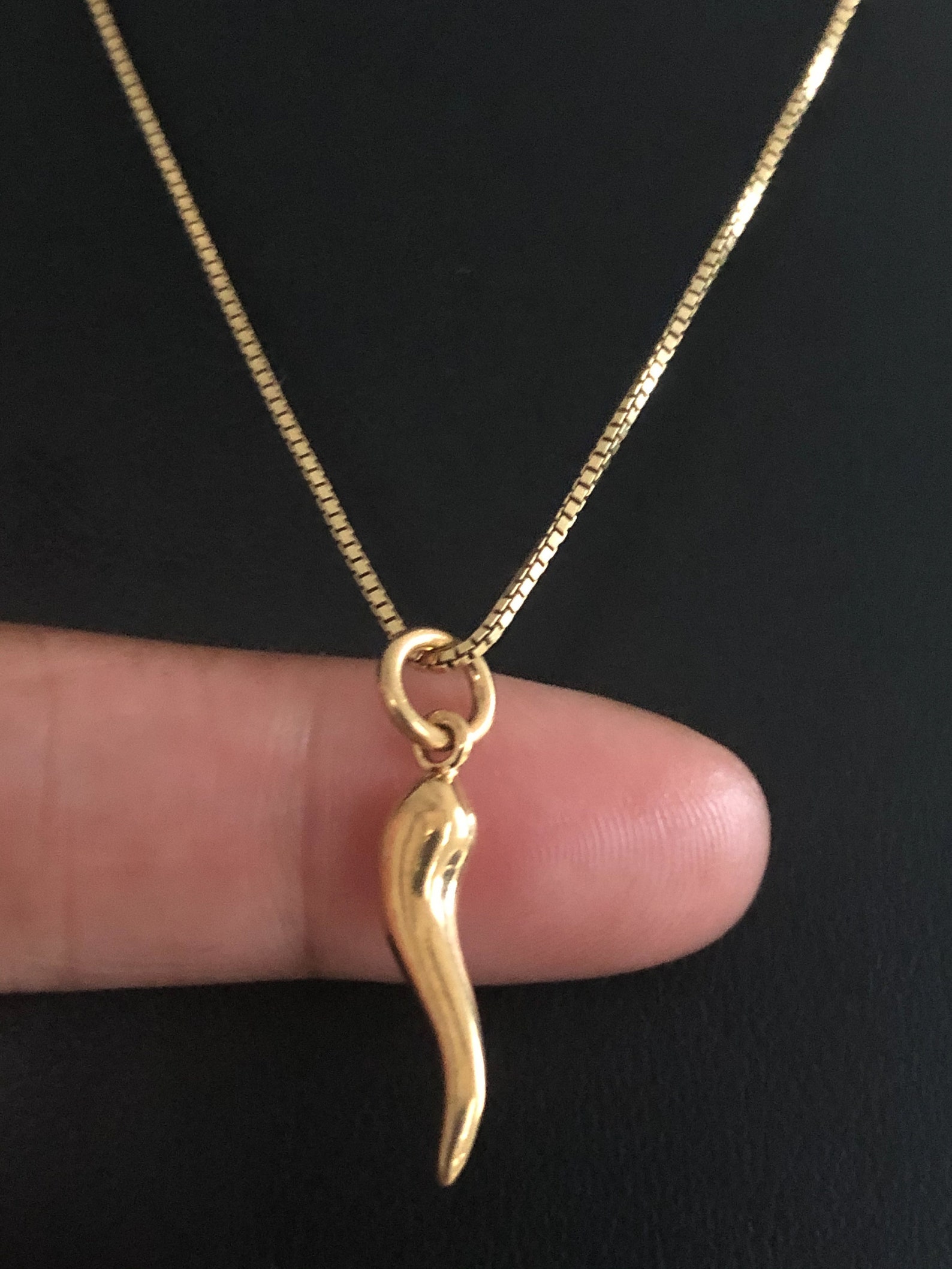 Gold Italian Horn Necklace Gold Horn Pendant 24K Gold Plate | Etsy Gold Italian Horn Necklace Gold Horn Pendant 24K Gold Plate | Etsy