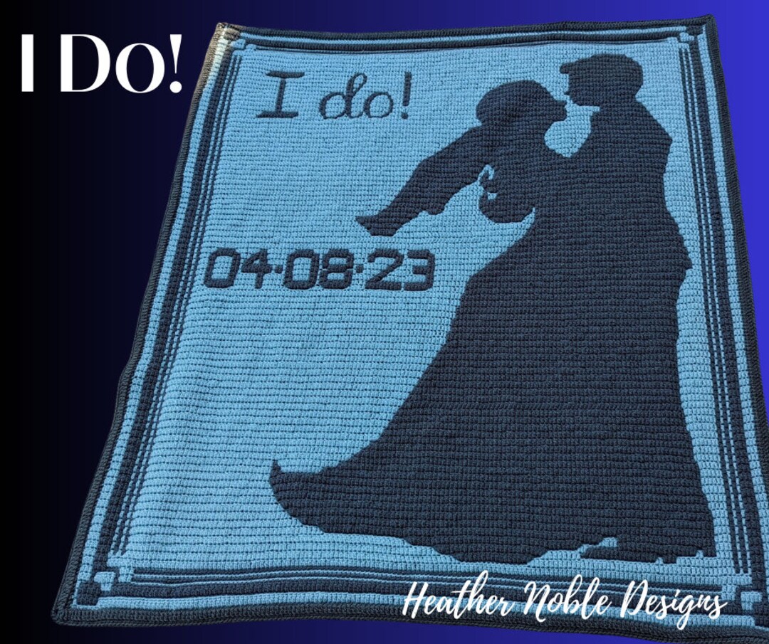 Wedding Blanket Crochet Pattern, Mosaic Crochet Blanket Pattern, Mosaic ...