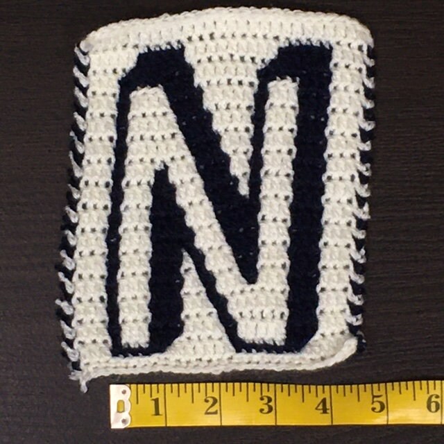 Mosaic Crochet Alphabet shadow Font Mosaic Overlay Crochet - Etsy UK