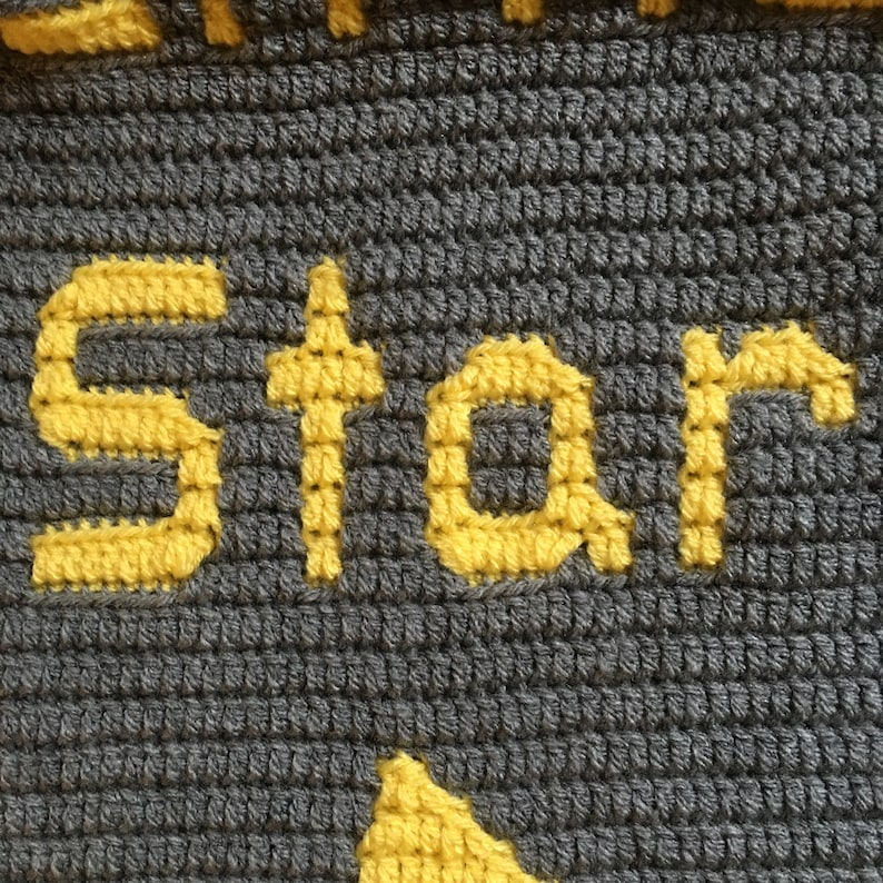 Mosaic Crochet Alphabet-small Block Font Pattern Mosaic - Etsy