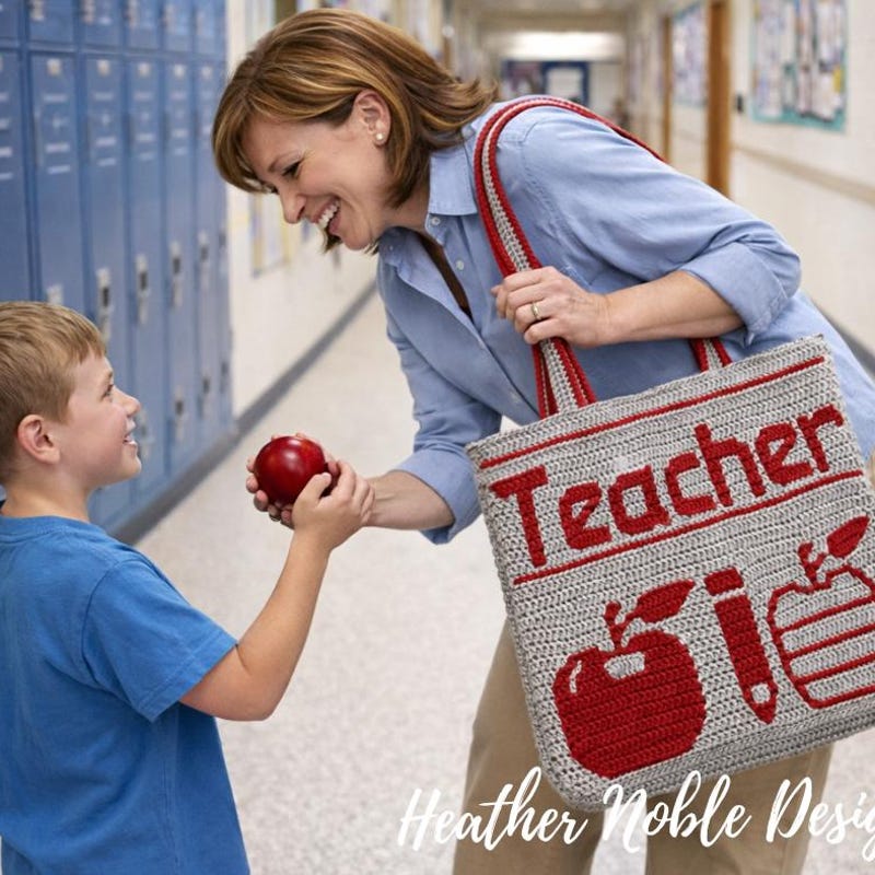 Crochet Apple Bag Pattern - Etsy