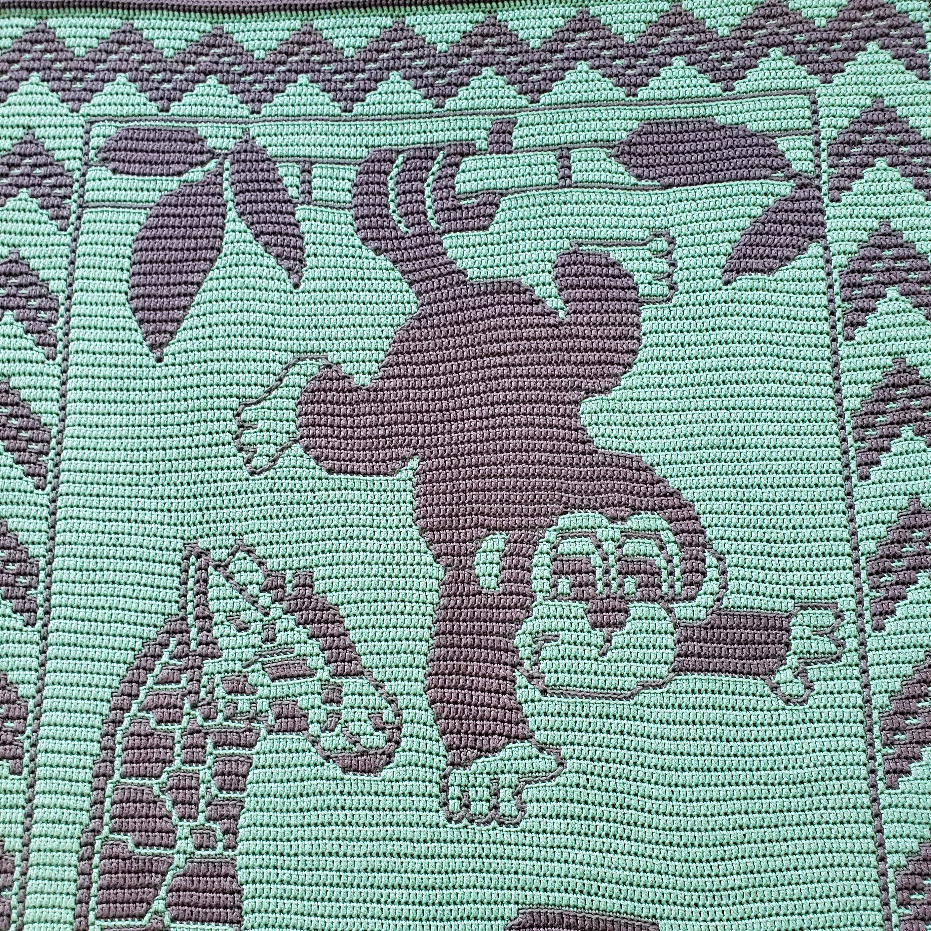 Baby Safari - Mosaic Crochet Blanket Pattern (PDF Pattern) - Etsy
