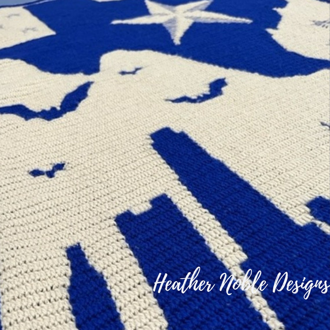 Texas Blanket, Mosaic Crochet Blanket Pattern, Mosaic Overlay Crochet ...