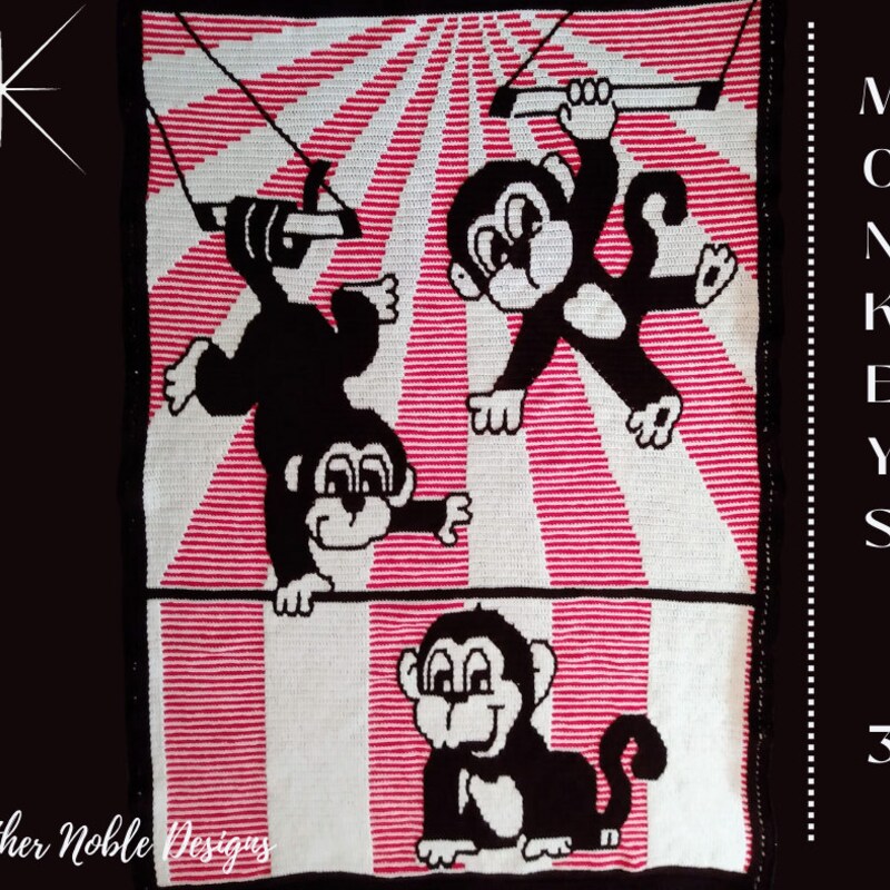 Monkey Blanket - Etsy