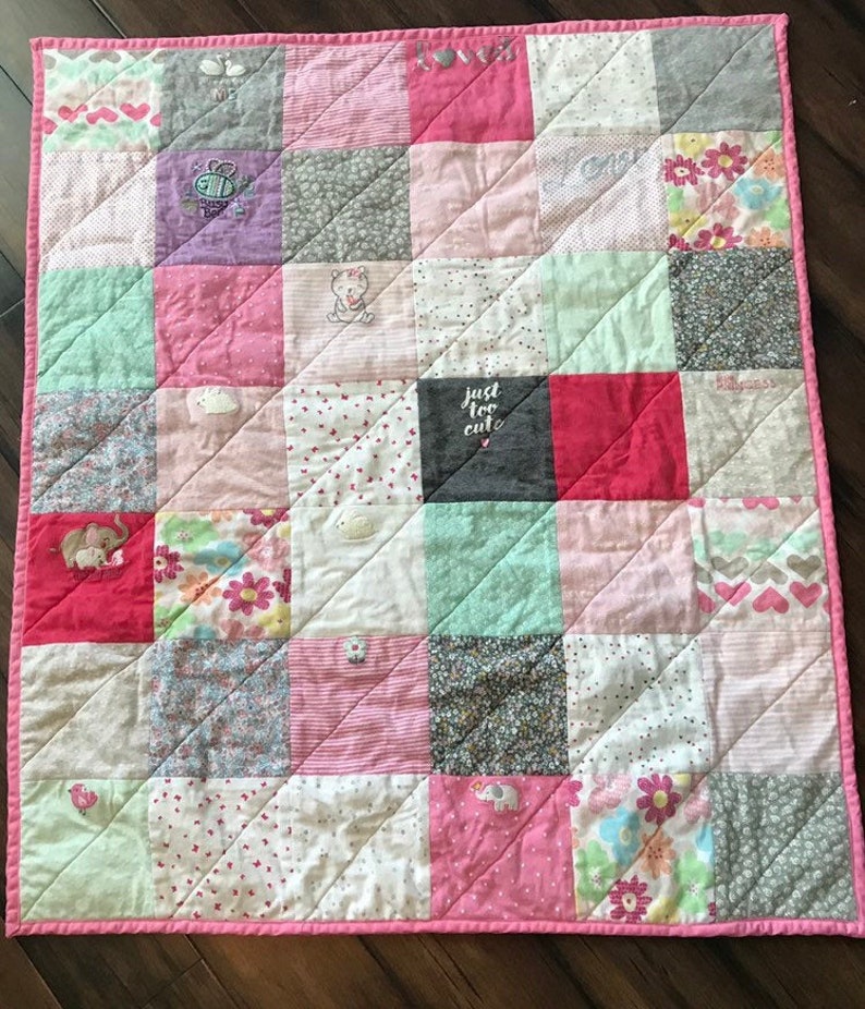 Custom Baby Memory Quilts - Etsy