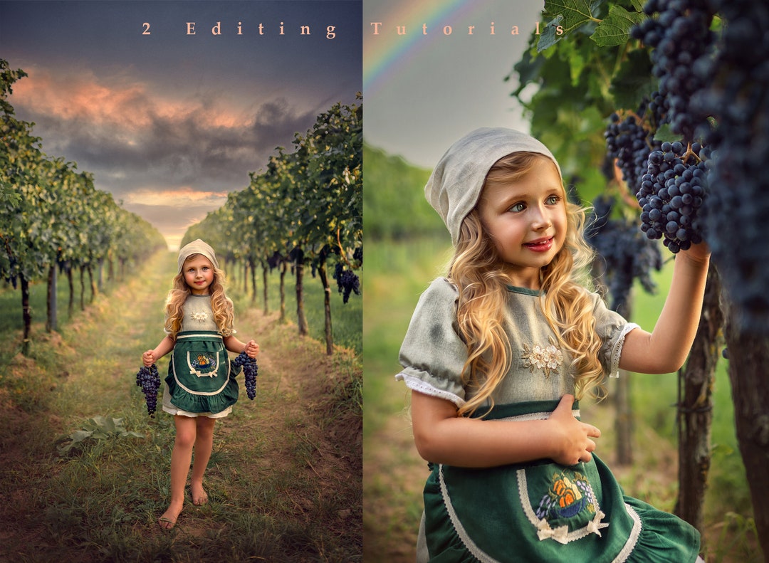 Fine Art Editing Tutorials Actions - Etsy