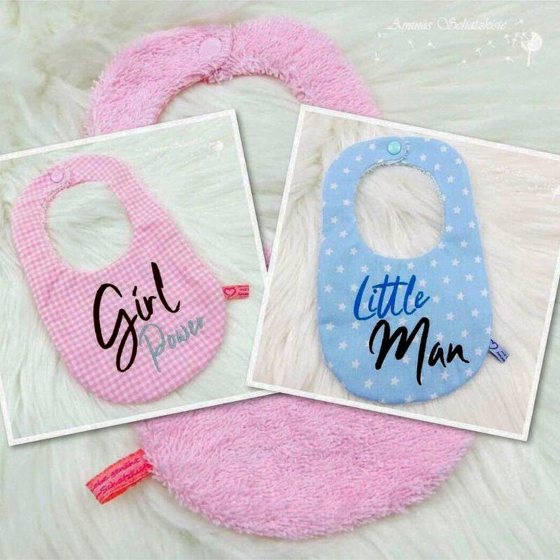 Bib Embroidery - Etsy