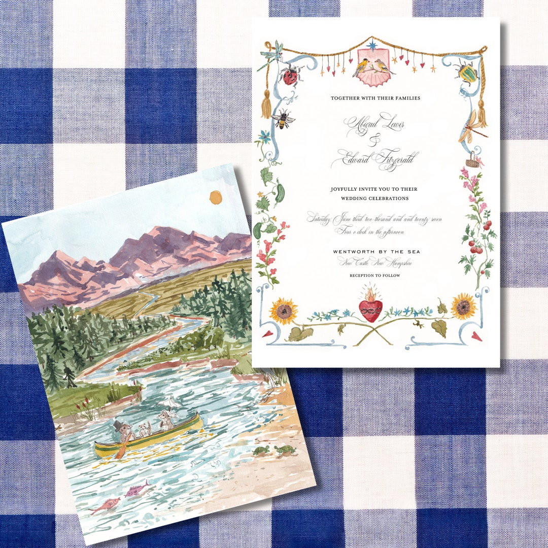 Custom Invitations, Custom Project - Etsy