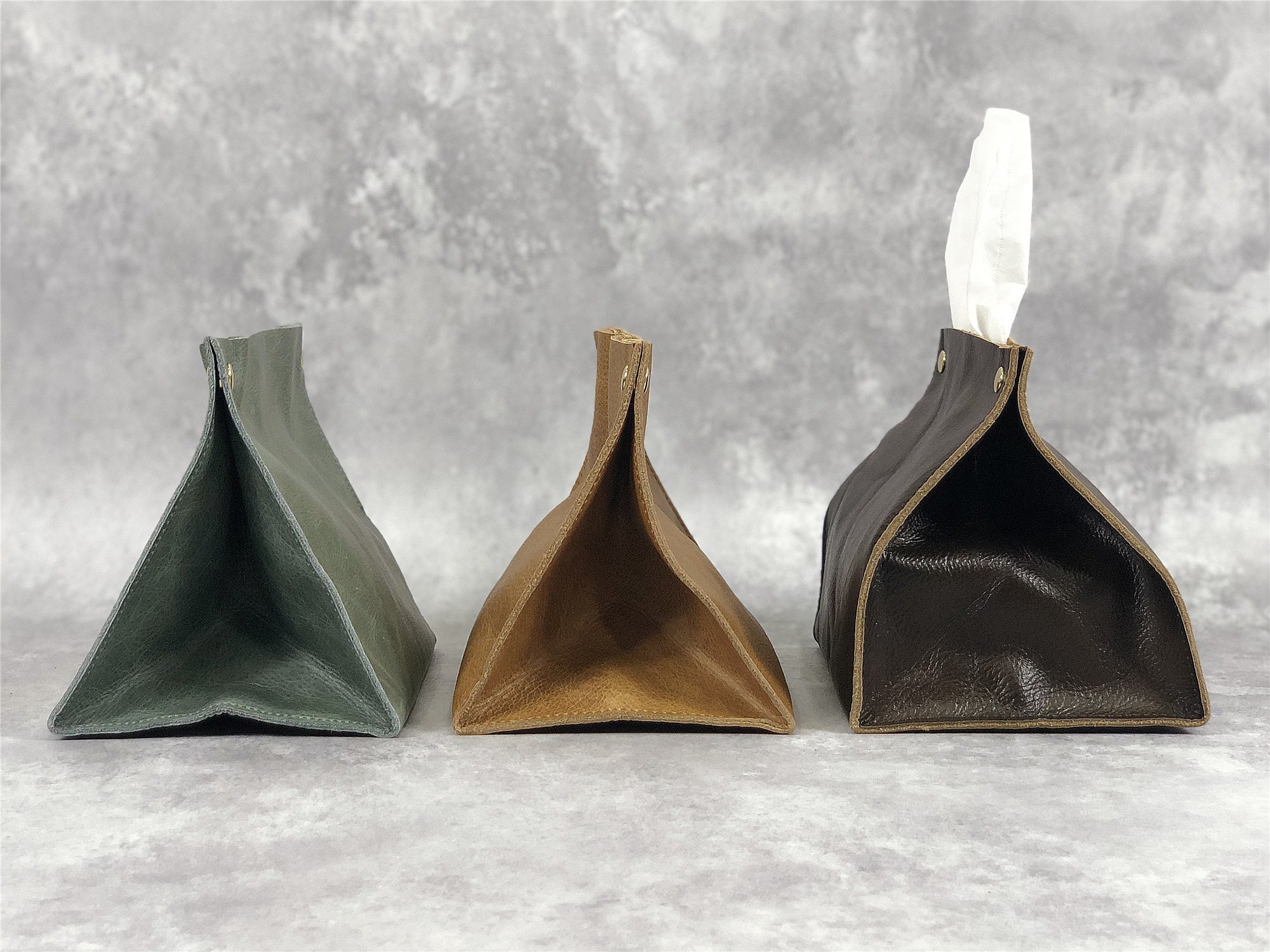 Creative Leather Tissue Box Tissue Box Cover/ Tissue - Etsy