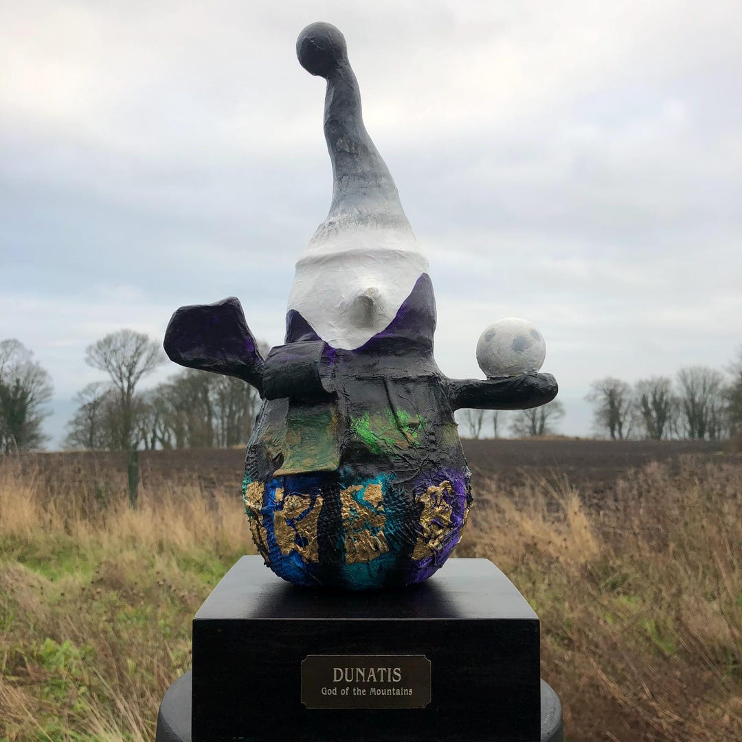 Pagan God Sculpture 'dunatis' - Etsy