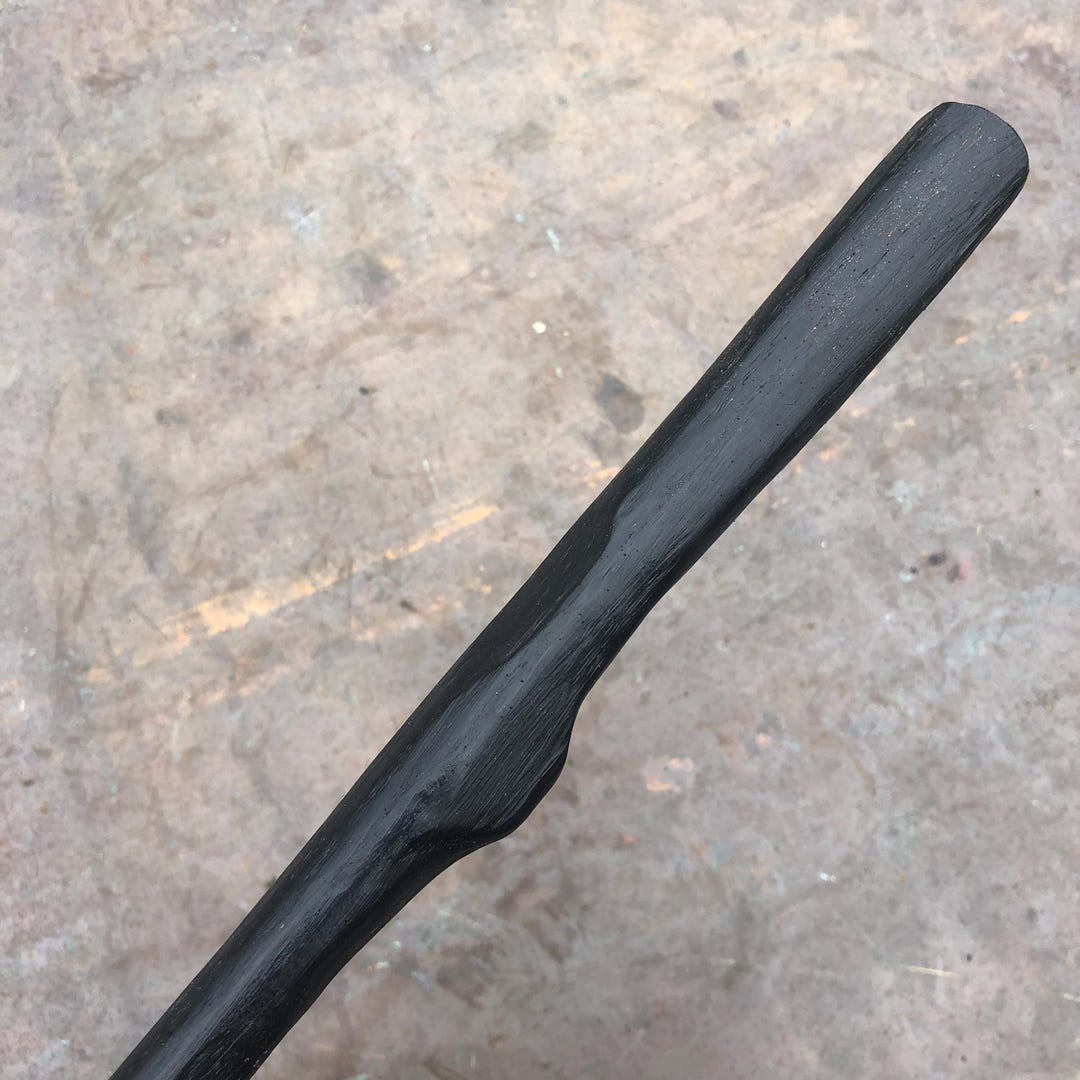 Bog Oak Strawberry Moon Wand - Etsy